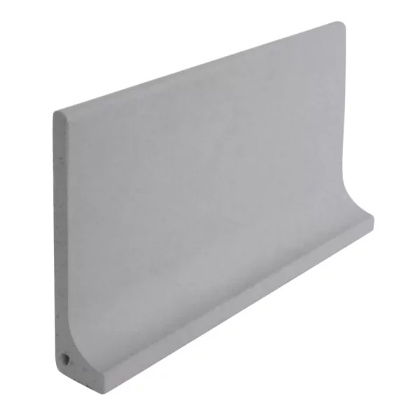 ZÓCALO ROMO REF. 750 GRIS 12 x 24,5 x 3,5 cm – r=3 cm - Azulejo Industrial